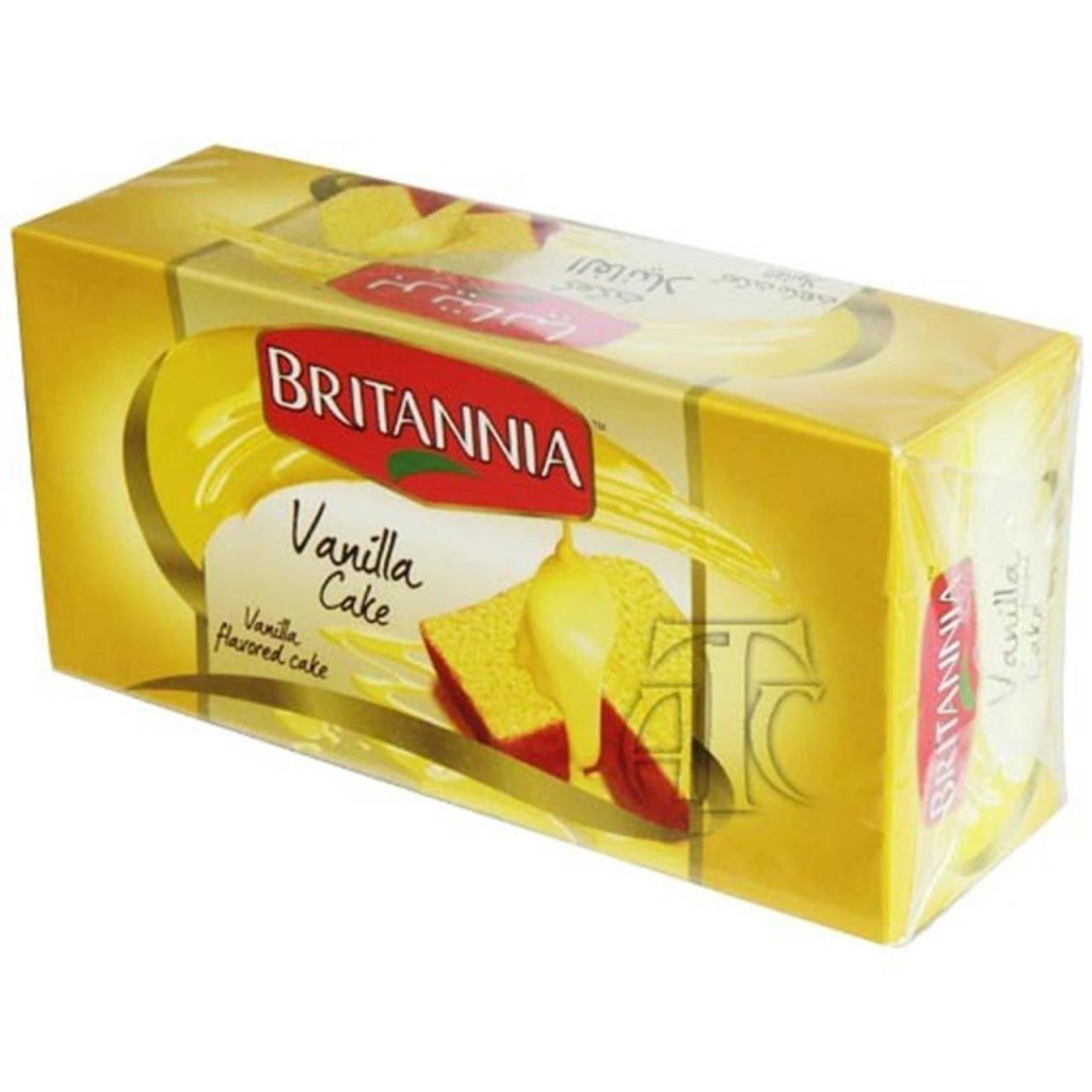 BRITANNIA CAKE VANILLA 250G – Bombay Spices