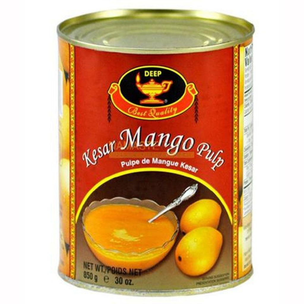DEEP KESAR MANGO PULP 850G – Bombay Spices