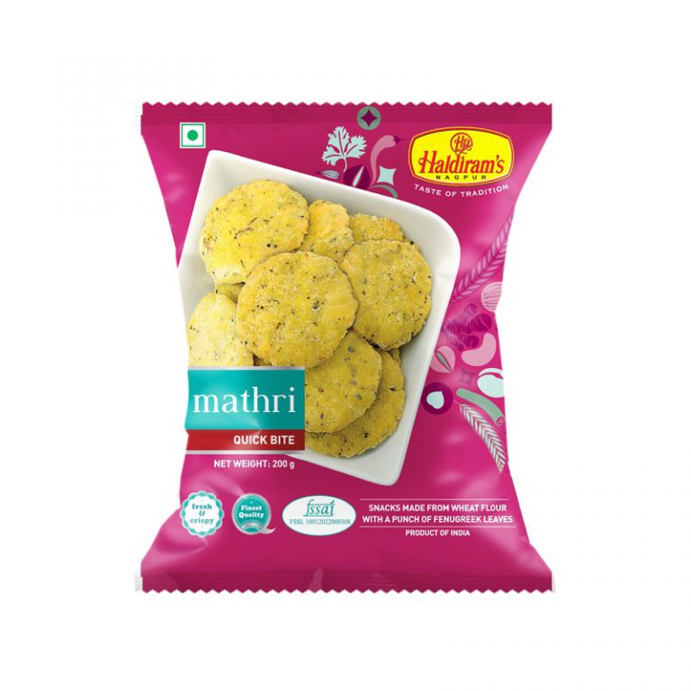 HALDIRAM MATHRI 150G – Bombay Spices