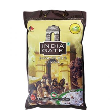 INDIA GATE CLASSIC BASMATI RICE 10LB – Bombay Spices