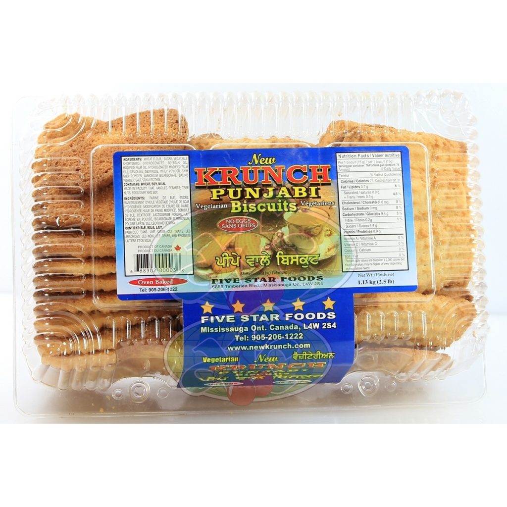 KRUNCH PUNJABI BISCUITS 2.5LB – Bombay Spices