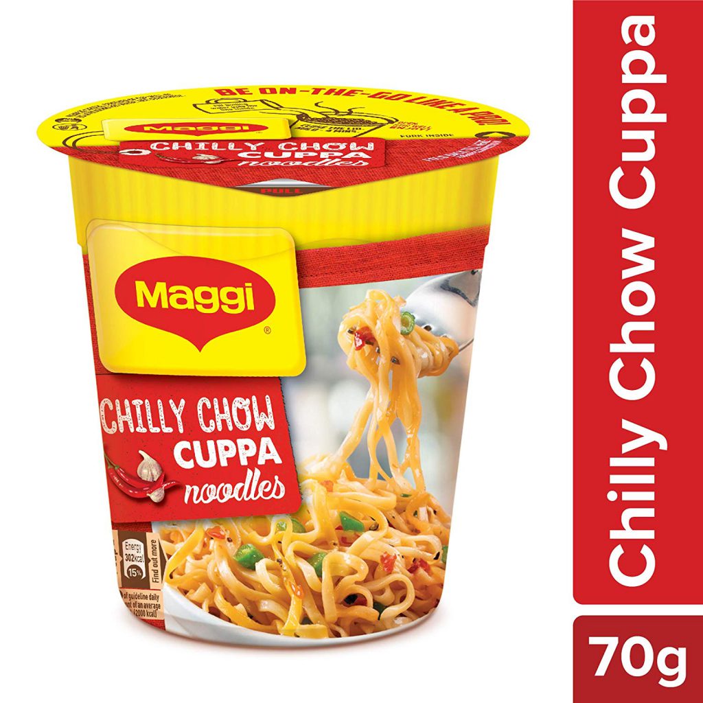 MAGGI CHILLY CHOW CUPPA NOODLES 70G – Bombay Spices