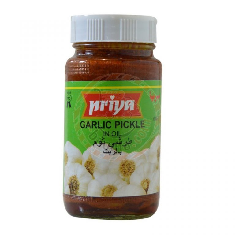 PRIYA GARLIC PICKLE 300G – Bombay Spices