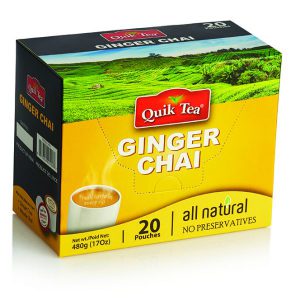 QUICK GINGER CHAI TEA BAG 72 – Bombay Spices